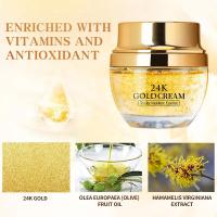China Moisturizing Antioxidant Anti Aging Wrinkles 24K Gold Face Cream for sale