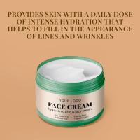 China Clear Luminous White Brightening Face Cream Collagen Aloe Vera Best Glowing Skin Cream for sale