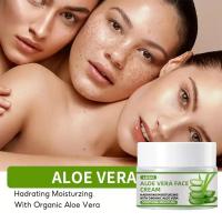 China Natural Moisturizer Vitamin E Aloe Vera Anti Aging Repairing Face Cream for sale