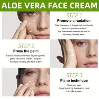 China Natural Moisturizer Vitamin E Aloe Vera Anti Aging Repairing Face Cream for sale