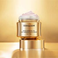 China Beauty Natural Rose Lotus Extract Repair Face Cream Moisturizing Anti Wrinkle Rose Oil Face Cream For All Skin Types for sale
