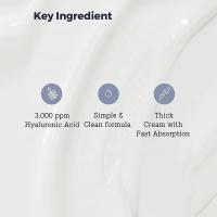 China Whitening Face Cream Moisturizer Niacinamide And Hyaluronic Acid Cream Face Cream Hyaluronic Acid Anti Aging for sale
