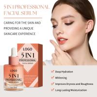 China 5 In 1 Skin Care Serum Dark Spot Whitening Serum Vitamin C Facial Serum for sale