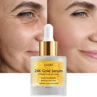 China Moisturizing Fade Fine Lift Serum 24k Gold Essence Face Instant Tightening Skin Care Serum for sale
