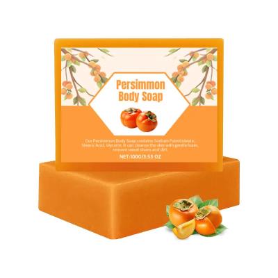 China Natural Persimmon Soap For Soft Smooth Skin And Gentle Daily Cleansing for sale