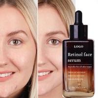 China Retinol Face Skin Care Serum Organic Natural Anti Wrinkle Dark Spot Remover Brighten And Whitening Facial Serum for sale
