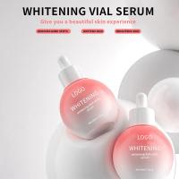 China Organic Collagen Anti Wrinkle Centella Asiatica Repairing Nicotinamide Bleaching Vitamin C Face Whitening Serum for sale