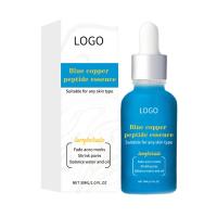China OEM B5 Repairing Blue Copper Face Serum Pure Niacinamide Retinol Face Peptide Serum for sale