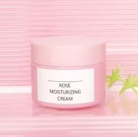 China OEM ODM Long Lasting Hydration Damascus Rose Facial Moisturizer for Tightening Improve Roughness Skin Care Face Cream Lotion for sale