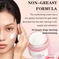 China OEM ODM Long Lasting Hydration Damascus Rose Facial Moisturizer for Tightening Improve Roughness Skin Care Face Cream Lotion for sale