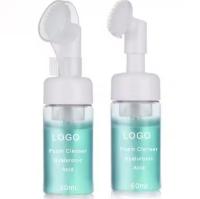 China Facial Cleanser Foam Exfoliating Cleansing Mousse Pore Moisture Skin Care Washing Mousse Cleanser with Brush for sale