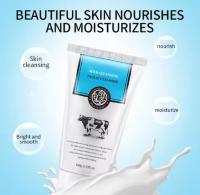China Hot Selling Gentle Cleaners Pores Milk Foam Face Cleansing Facial Cleansers Face Wash for sale