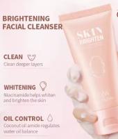 China Organic OEM Face Wash Foam Rich Oil Control Gentle Makeup Removing Cleaning Skin Whitening Face Wash For Oily Skin for sale