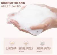 China Organic OEM Face Wash Foam Rich Oil Control Gentle Makeup Removing Cleaning Skin Whitening Face Wash For Oily Skin for sale