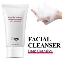 China Custom Organic Unisex Face Wash Adult Facial Cleanser Gel with Lightening Properties Made From Compound Essential Oils for sale