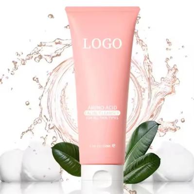 China Facial Pore Cleanser Face Wash Deep Pore Cleanser and Oil Control Lavender Oil Amino Acid Facial Cleanser for sale