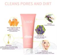 China Facial Pore Cleanser Face Wash Deep Pore Cleanser and Oil Control Lavender Oil Amino Acid Facial Cleanser for sale