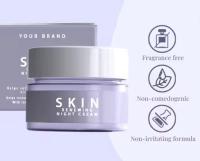 China Private Label Skin Care Cosmetics Facial Cream Lotion Organic Day and Night Beauty Whitening Face Body Cream for sale