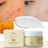 China Beauty Skin Care Private Label Natural Organic Repairing Moisturizer Tumeric Turmeric Facial Cream for Face for sale