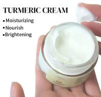 China Beauty Skin Care Private Label Natural Organic Repairing Moisturizer Tumeric Turmeric Facial Cream for Face for sale