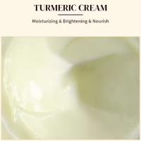 China Beauty Skin Care Private Label Natural Organic Repairing Moisturizer Tumeric Turmeric Facial Cream for Face for sale