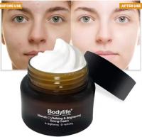 China Vitamin C Vitalizing & Brightening Toning Cream with Collagen Vitamin E Pearl Vitamin B5 OEM/ODM Supply for sale