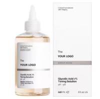 China Face Skin Care 7% Glycolic Acid Fruit Acid Serum Moisturizing Hydrate Remove Blackheads Toner for sale