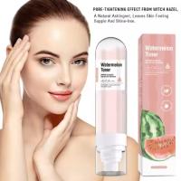 China Private Label Organic Facial Toner Moisturizing Skin Anti Aging Hydrating Rose Water Watermelon Face Toner for sale