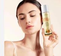 China OEM Private Label Turmeric Whitening Hydrating Face Toner Improve Blemishes Dark Spots Vitamin C Facial Toner for sale