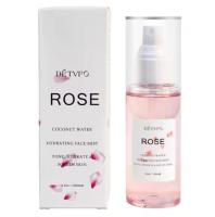 China Private Label Natural Organic Rosewater Agua De Rosas Facial Mist Hydrating Skin Care Spray Face Toner Rose Water for Face for sale