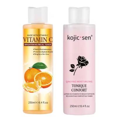 China Best Vitamin C Turmeric Whitening Moisturizing Essence Water Shrinking Pores Removing Necrotic Cutin Facial Toner for sale