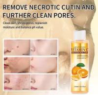 China Best Vitamin C Turmeric Whitening Moisturizing Essence Water Shrinking Pores Removing Necrotic Cutin Facial Toner for sale