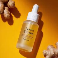 China Turmeric Organic Anti Aging Face Oil Vitamin C Facial Whitening Serum Skin Care Product Lightening for sale