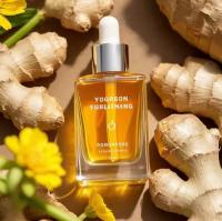 China Turmeric Organic Anti Aging Face Oil Vitamin C Facial Whitening Serum Skin Care Product Lightening for sale
