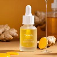 China Turmeric Organic Anti Aging Face Oil Vitamin C Facial Whitening Serum Skin Care Product Lightening for sale