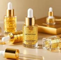 China 24k Gold Serum Facial Essence Whitening Skin Care Products Collagen Serums Face Organic Vitamin C for sale