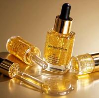 China 24k Gold Serum Facial Essence Whitening Skin Care Products Collagen Serums Face Organic Vitamin C for sale