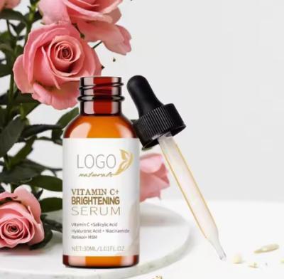 China VC Anti-Aging Face Serum Vitamin C Facial Serum Skin Whitening Brightening Freckle Repair and Anti-Wrinkle Care for sale