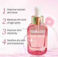 China Hot Selling Facial Skin Care Serum 100 % Natural Anti Aging Vitamin C 4 in 1 Whitening Facial Serum Beauty for sale