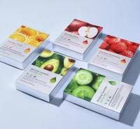 China OEM Beauty Moisturizing Nourishing Strawberry Orange Cucumber Avocado Natural Apple Face Mask for sale