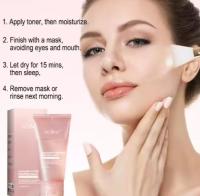 China Firming Hydrating Overnight Peel Off Collagen Face Night Mask Moisturizing Collagen Night Wrapping Mask for sale