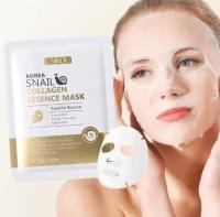China Snail Mucin Face Sheet Mask for Korean Skincare Cosmetics Pore Cleansing & Firming Skin for sale