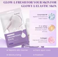 China Custom Skincare Hydrogel Collagen Night Mask Repairing Peel Off Face Mask Beauty Radiant Bio Collagen Deep Collagen Facemask for sale