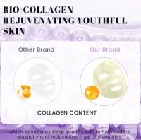 China Custom Skincare Hydrogel Collagen Night Mask Repairing Peel Off Face Mask Beauty Radiant Bio Collagen Deep Collagen Facemask for sale