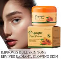China OEM ODM Anti Aging Private Label Moisturizer Lotion Beauty Skin Care Whitening Face Cream Papaya Moisturising Cream for sale