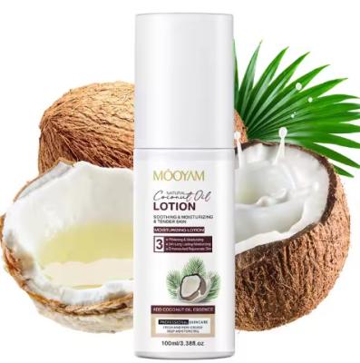 China Coconut Oil Facial Lotion Hydrating Moisturizing Fully Locks In Moisture For Skin Private Label OEM 100ml MOOYAM Face Lotion for sale
