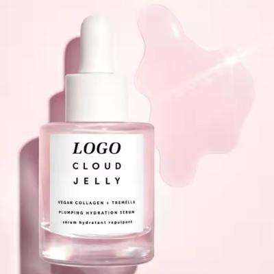 China BLIW Private Label Pink Jelly Face Skincare Natural Vegan Cruelty-Free Hyaluronic Acid Plumping Hydration Facial Serum for sale