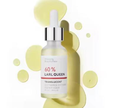 China Customized Personal Label Cosmetics Facial Skin Care Essence Serum Niacinamide Brightening Moisturizing Whitening Essence for sale