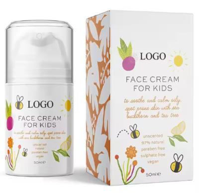 China Private Label Face Cream Moisturizer For Kids Nourishing And Calming For All Skin Types Natural Face Cream & Lotion for sale