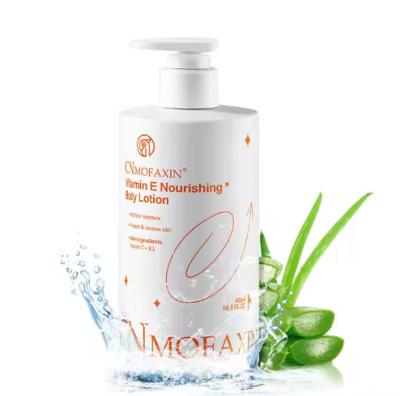 China Black Skin Whitening Body Lotion Vitamin E Body Lotion 480ml Brightening Body Cream for sale